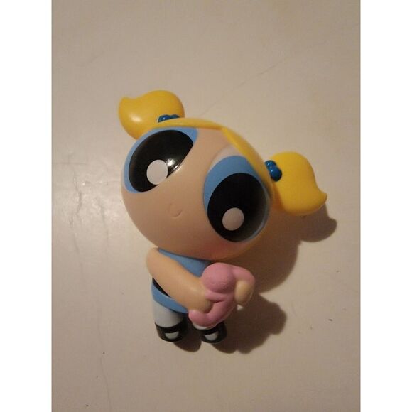 Toys | Cartoon Network Powerpuff Girls Bubbles Pvc Figure Vtg | Poshmark
